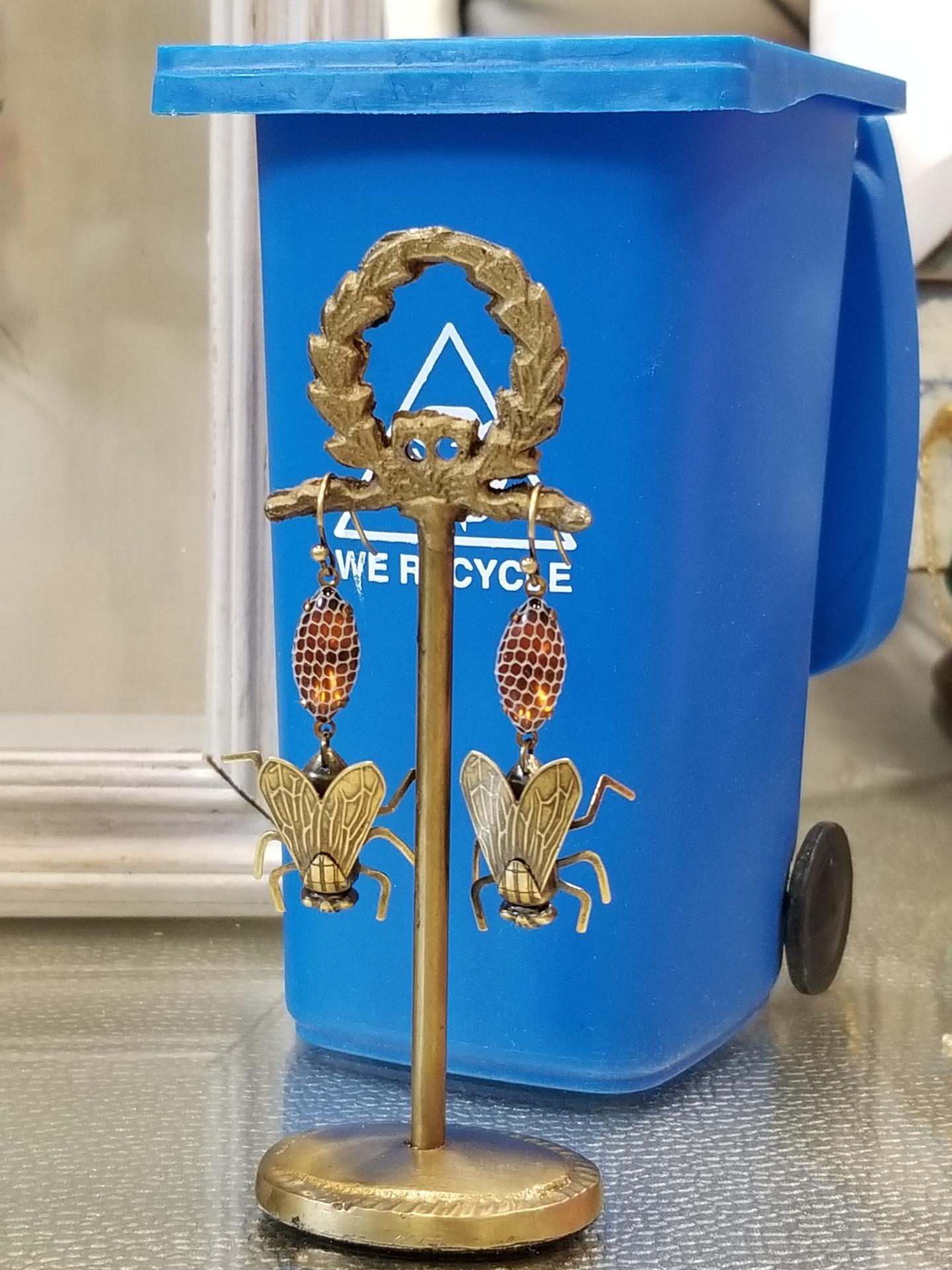 FLY EARRINGS ⋆ Behold Jewelry & Designs - West Hartford, CT