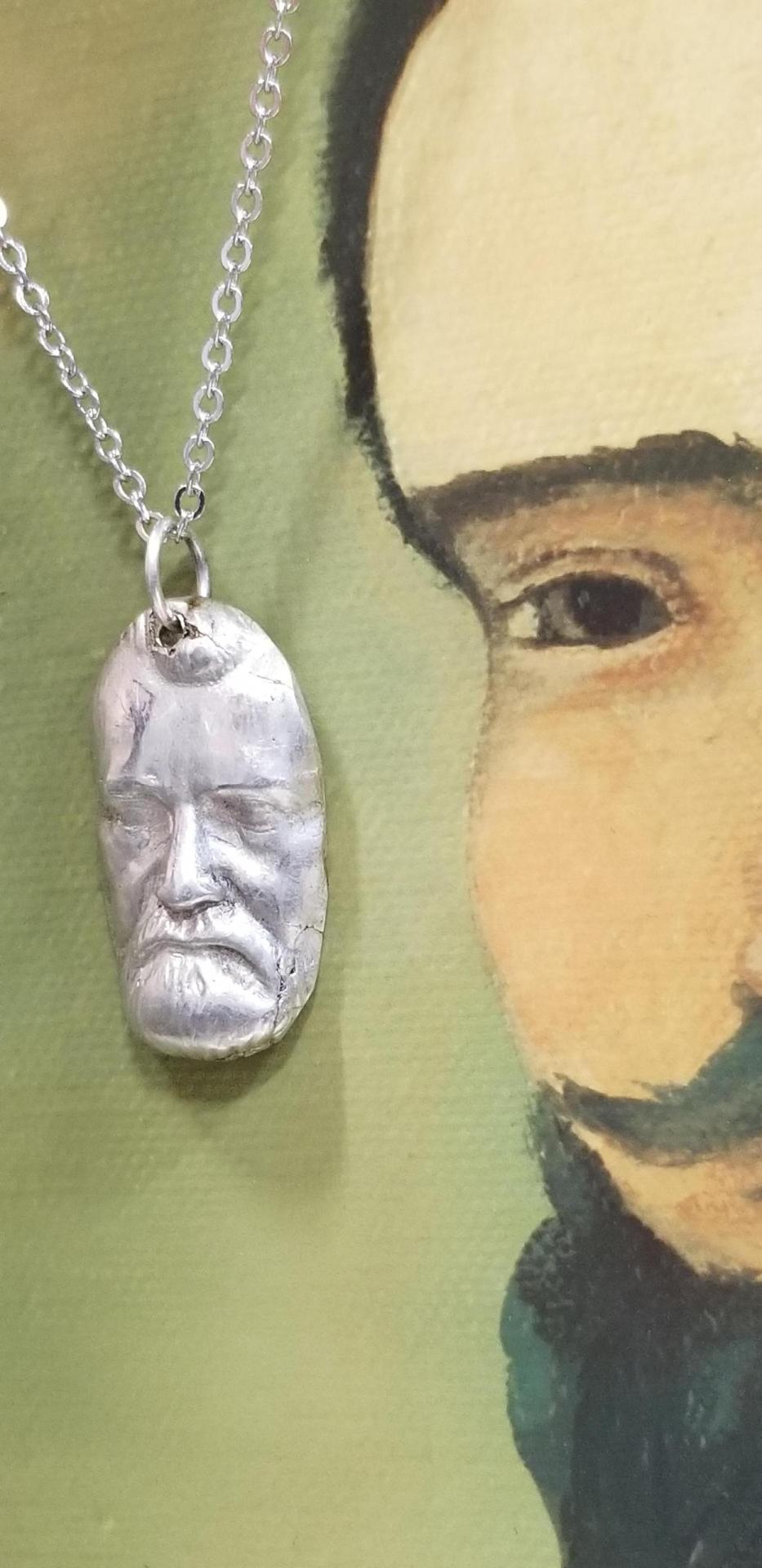 Angry Bearded Man Silver Pendant ⋆ Behold Jewelry & Designs - West ...