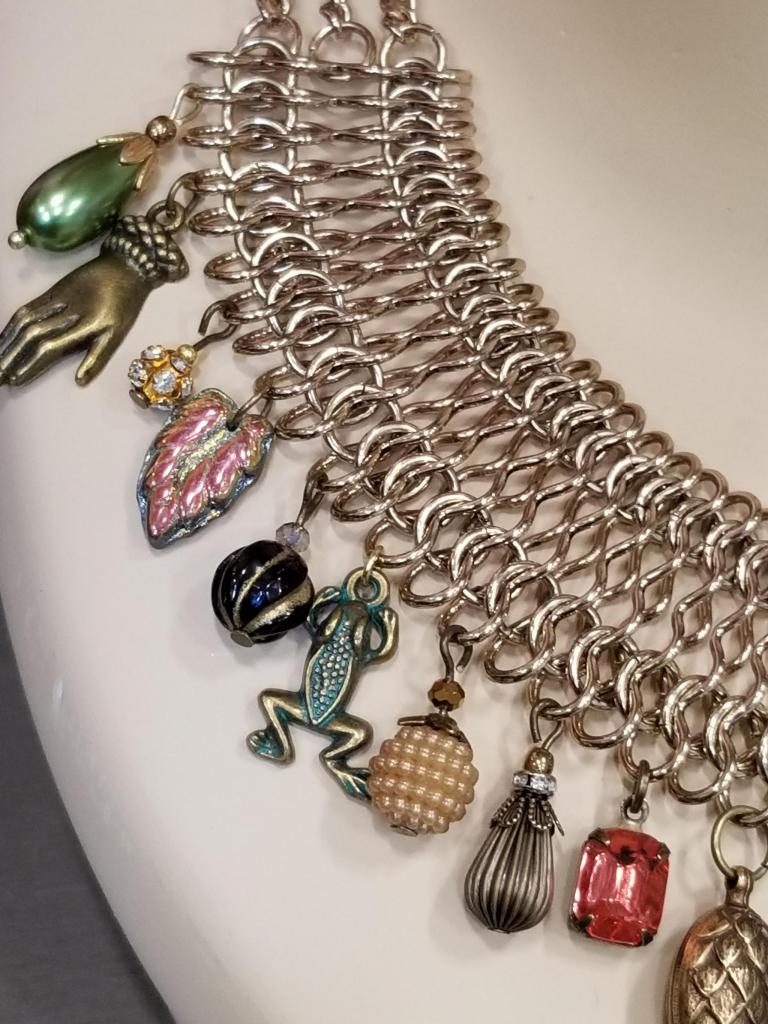 Victorian Charming Chainmaille Necklace ⋆ Behold Jewelry & Designs ...