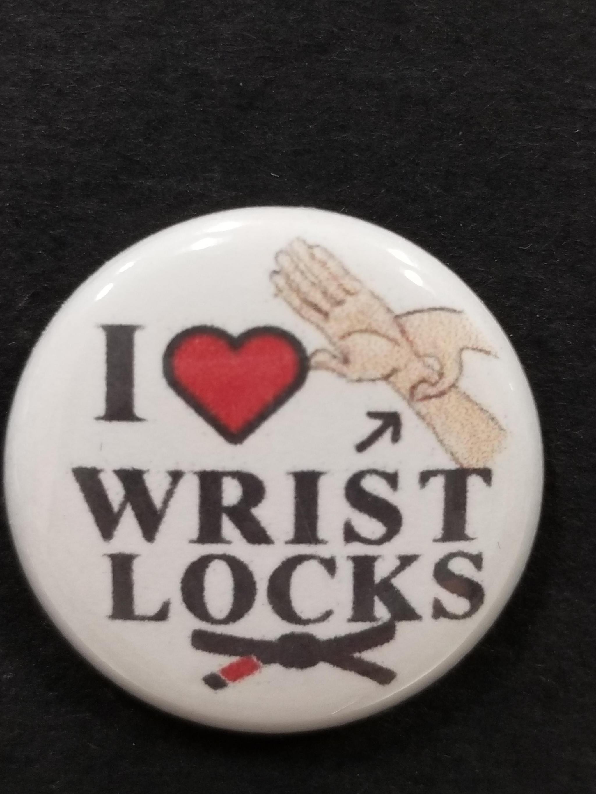I LOVE WRISTLOCKS PIN ⋆ Behold Jewelry & Designs - West Hartford, CT