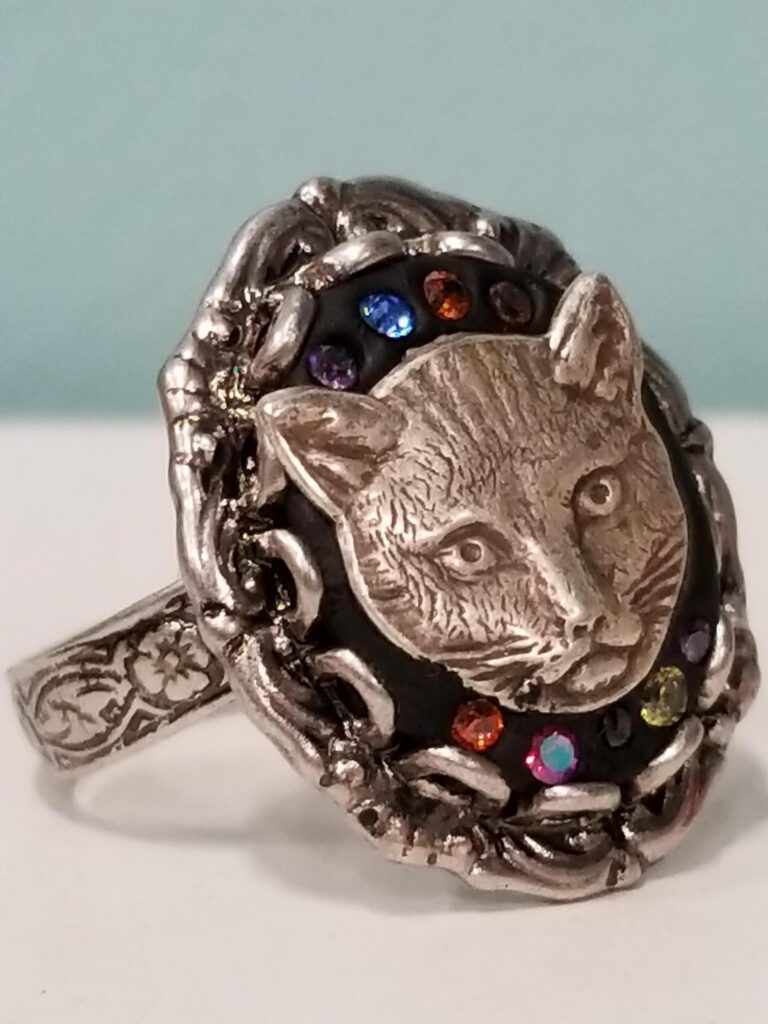 Cat Head Cameo Ring ⋆ Behold Jewelry & Designs - West Hartford, CT