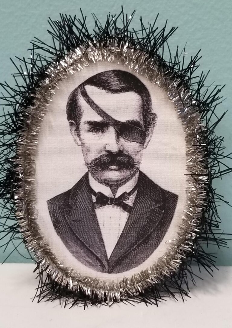 Victorian Man with Moustache and Eye Patch Decorative Box ⋆ Behold ...