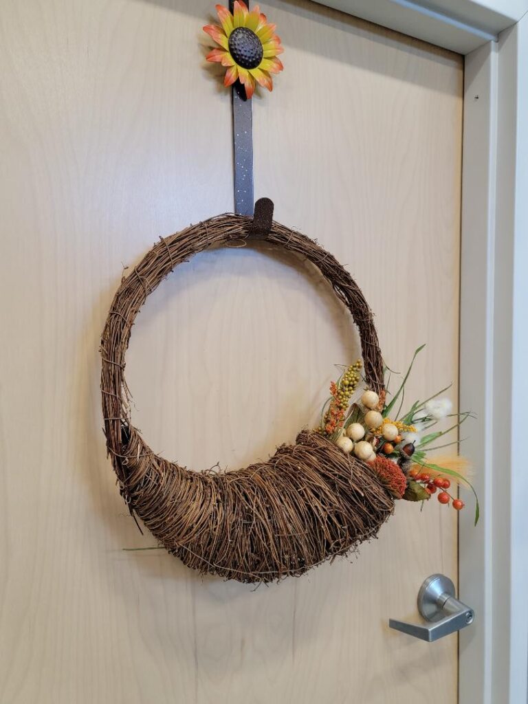 Cornucopia Fall Harvest Wreath ⋆ Behold Jewelry & Designs - West ...